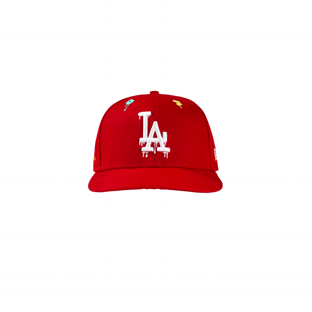DRIP NEW ERA FITTED CAP(RED) - Luc-ca.com